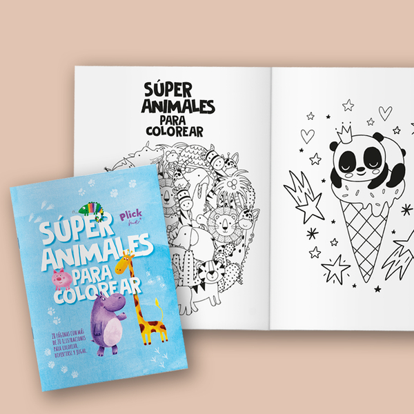 Libro Para Colorear De Animales Para